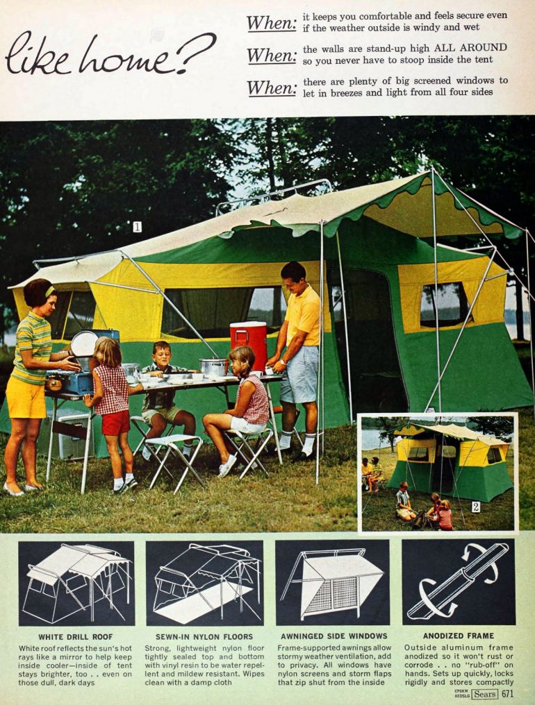 Vintage tents: Camping with old-fashioned canvas to innovative space ...