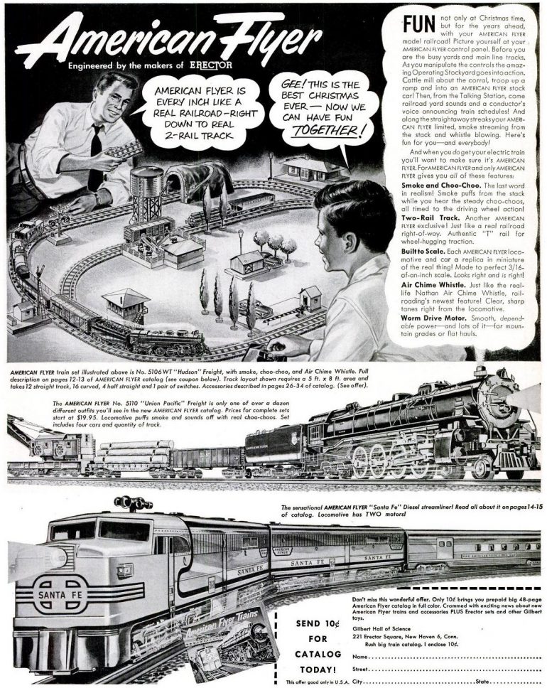 See these vintage American Flyer train sets: Classic model railroad ...