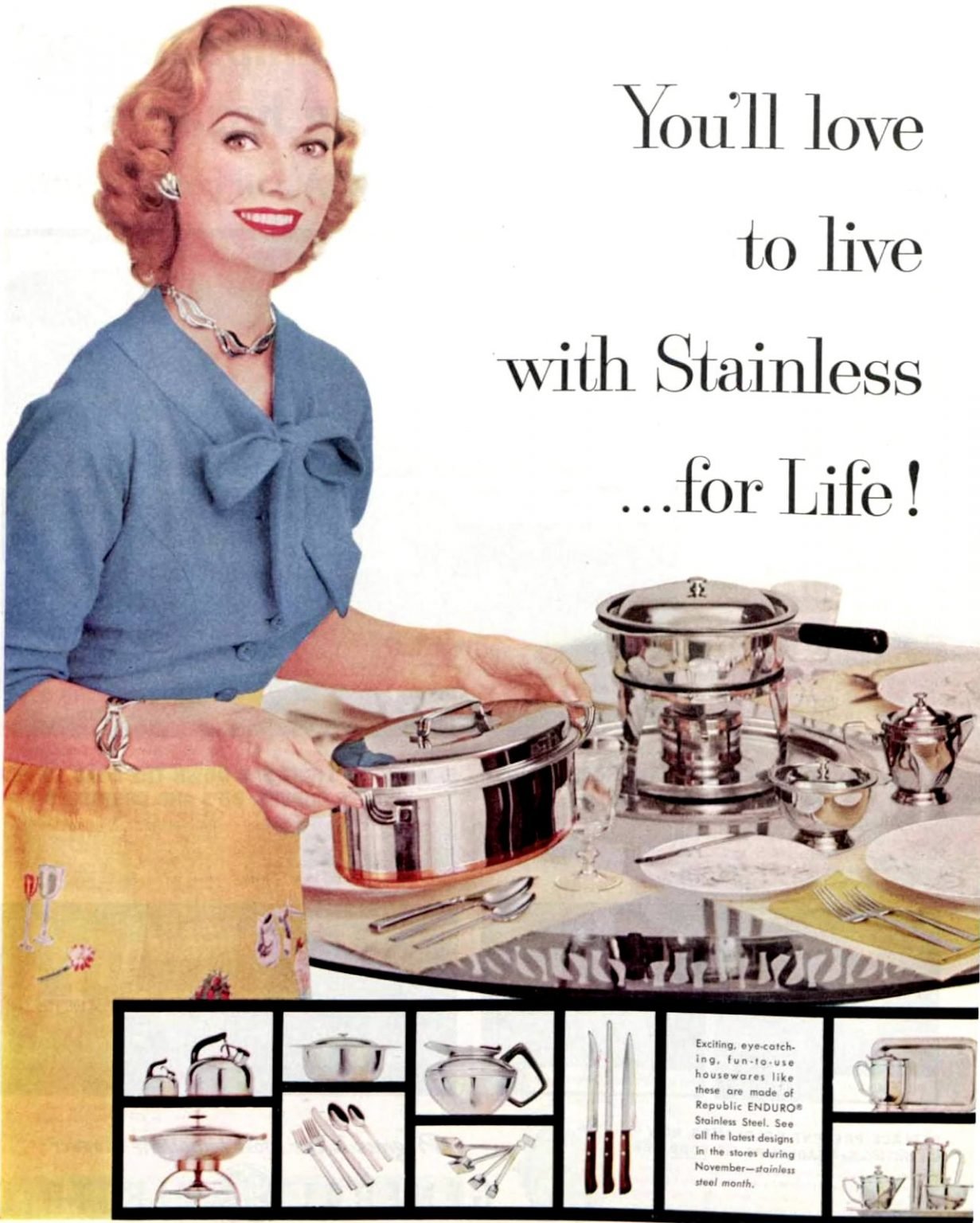 Hot stuff! Vintage 1950s saucepans & kitchenware in popular retro ...