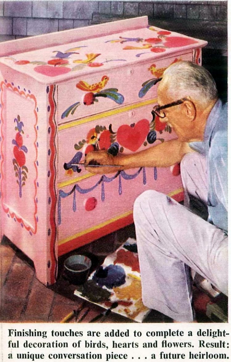 How to make beautiful folk-art paint designs using simple brushstrokes ...