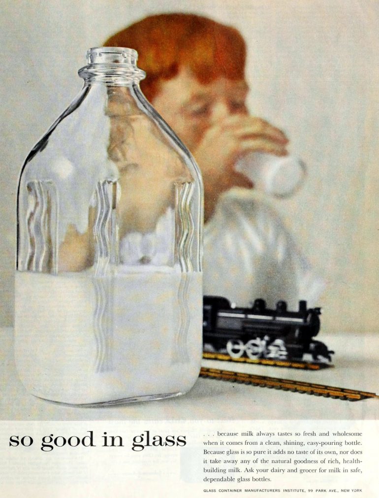 The milkman of years ago delivered milk & happy memories - Click Americana