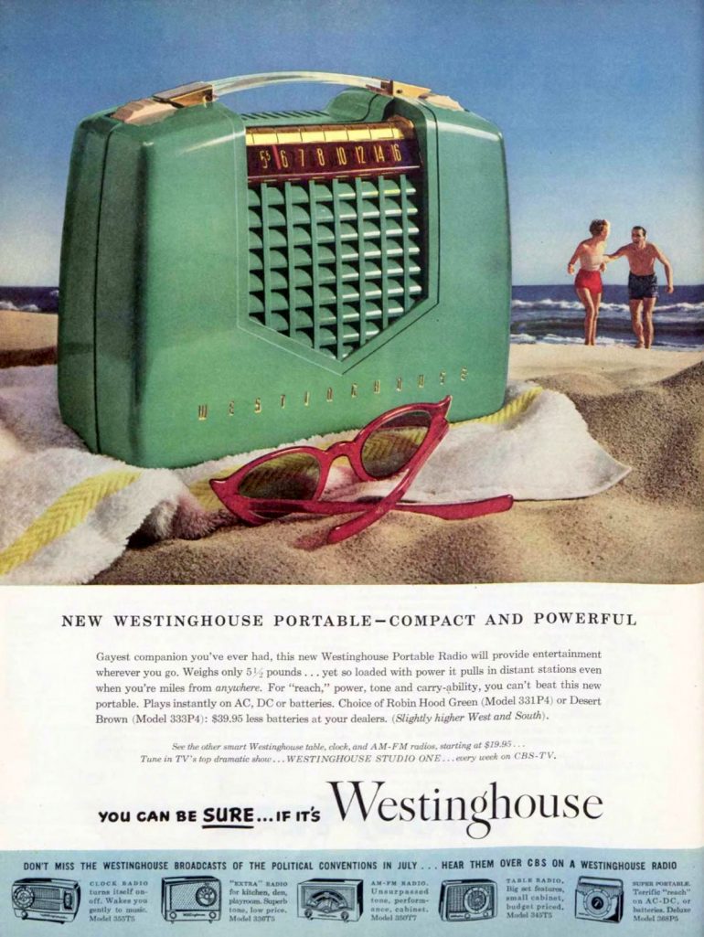 Old portable radios were marvels of technology from the 1950s to the ...