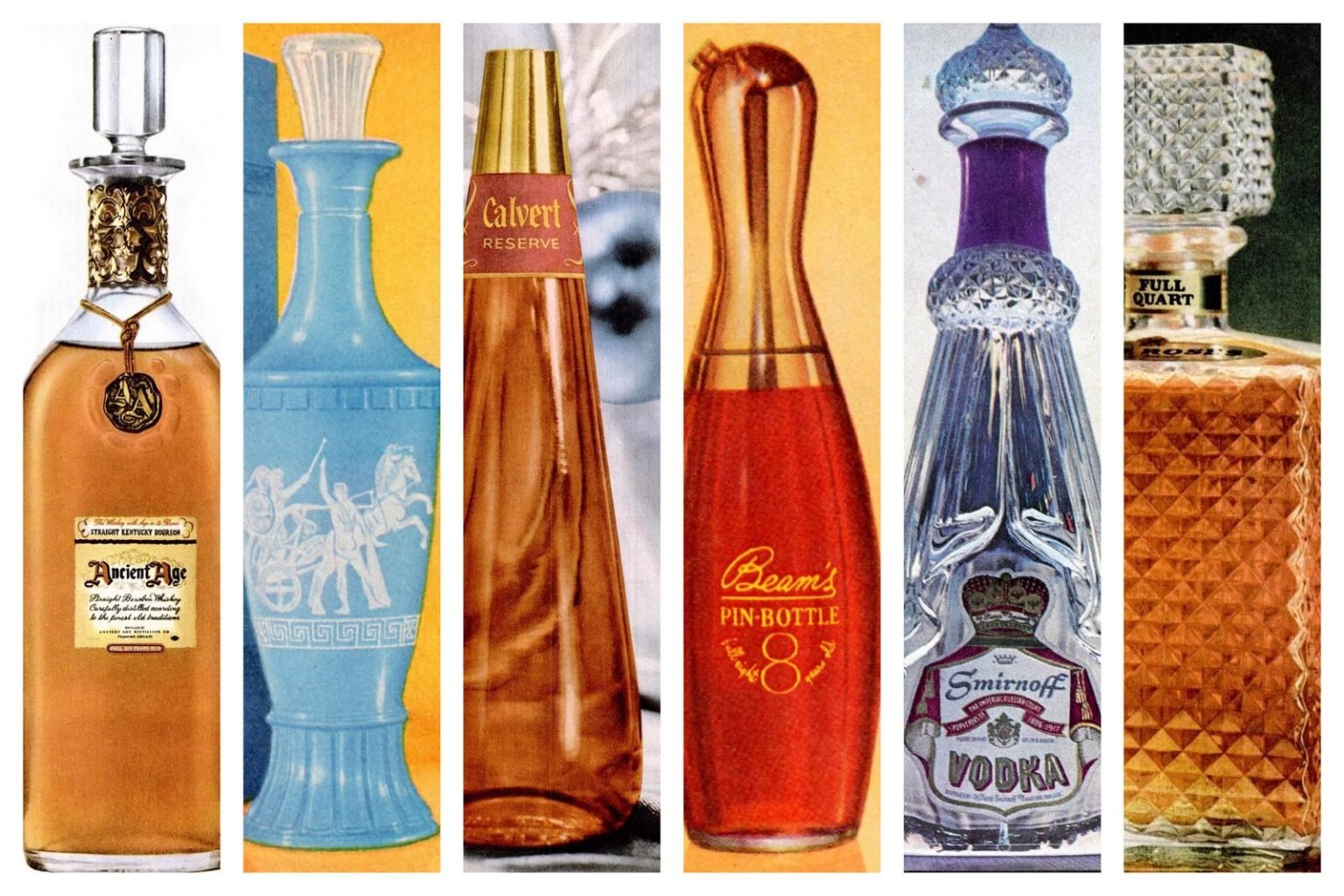 Fancy gift decanters filled with alcohol were the go-to Christmas gifts ...