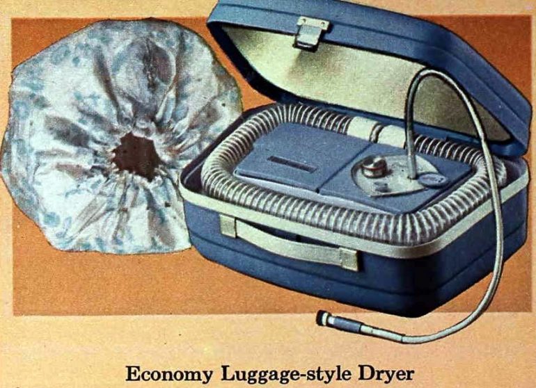 Vintage hair dryers for the home: Dry it yourself the 1960s & 1970s way ...