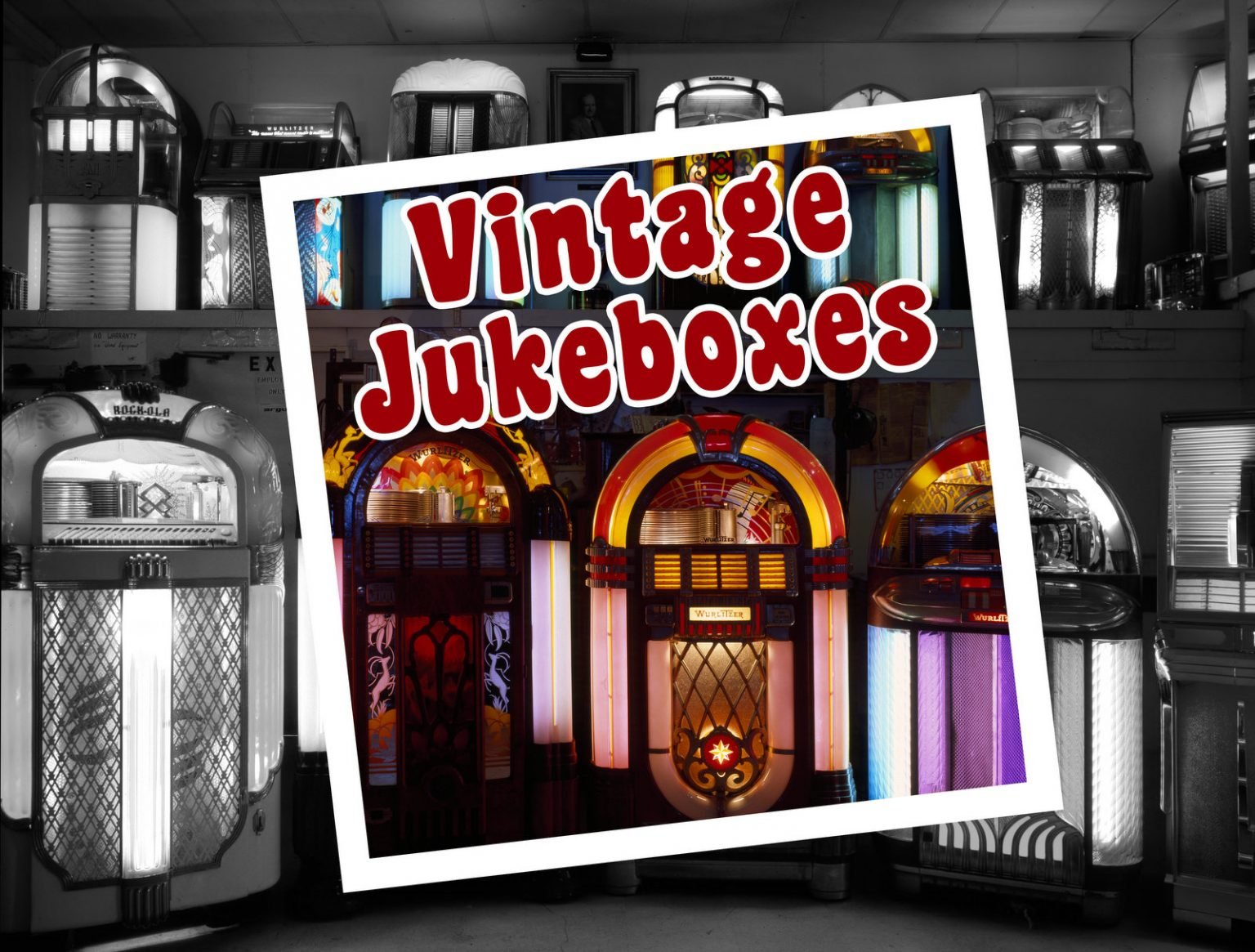 See 20 vintage jukeboxes, including Classic Rock-Ola & Wurlitzer machines - Click Americana