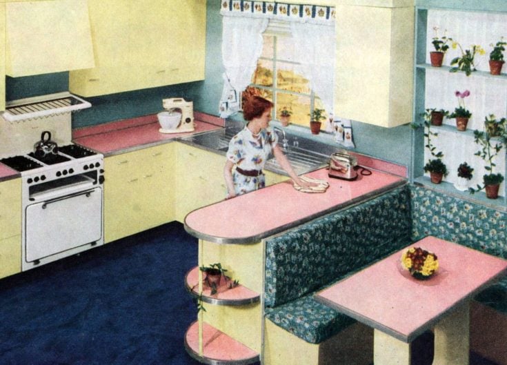 40 vintage breakfast nook ideas to make a cozy kitchen corner - Click ...