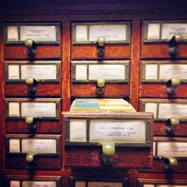 Vintage card catalogs: Still attracting bookworms with their old-school ...