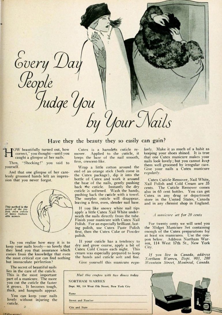 Vintage manicure kits & tricks your great-grandma used for pretty nails ...