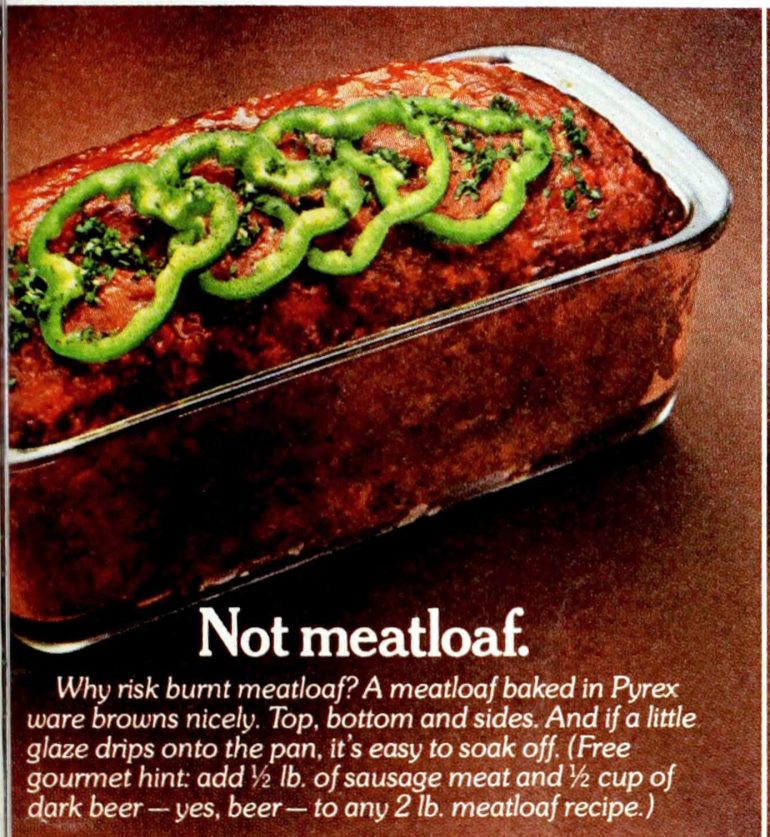 Make a classic cheese-sauced meatloaf with this retro recipe from the ...
