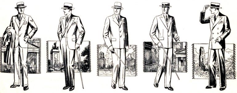 60+ vintage 1930s suits: A closer look at bold vintage menswear style ...