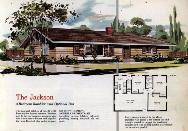 See 125 vintage 60s home plans used to design & build millions of mid ...