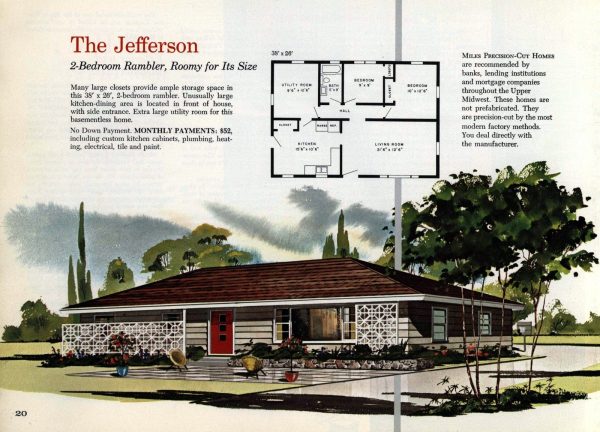 See 125 vintage 60s home plans used to design & build millions of mid ...