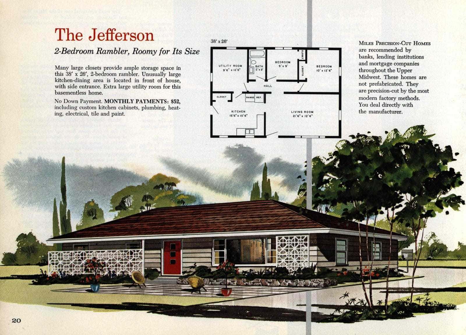 See 125 vintage 60s home plans used to design & build millions of mid ...