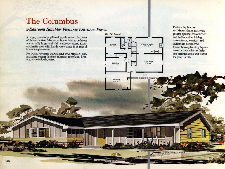 See 125 vintage 60s home plans used to design & build millions of mid ...
