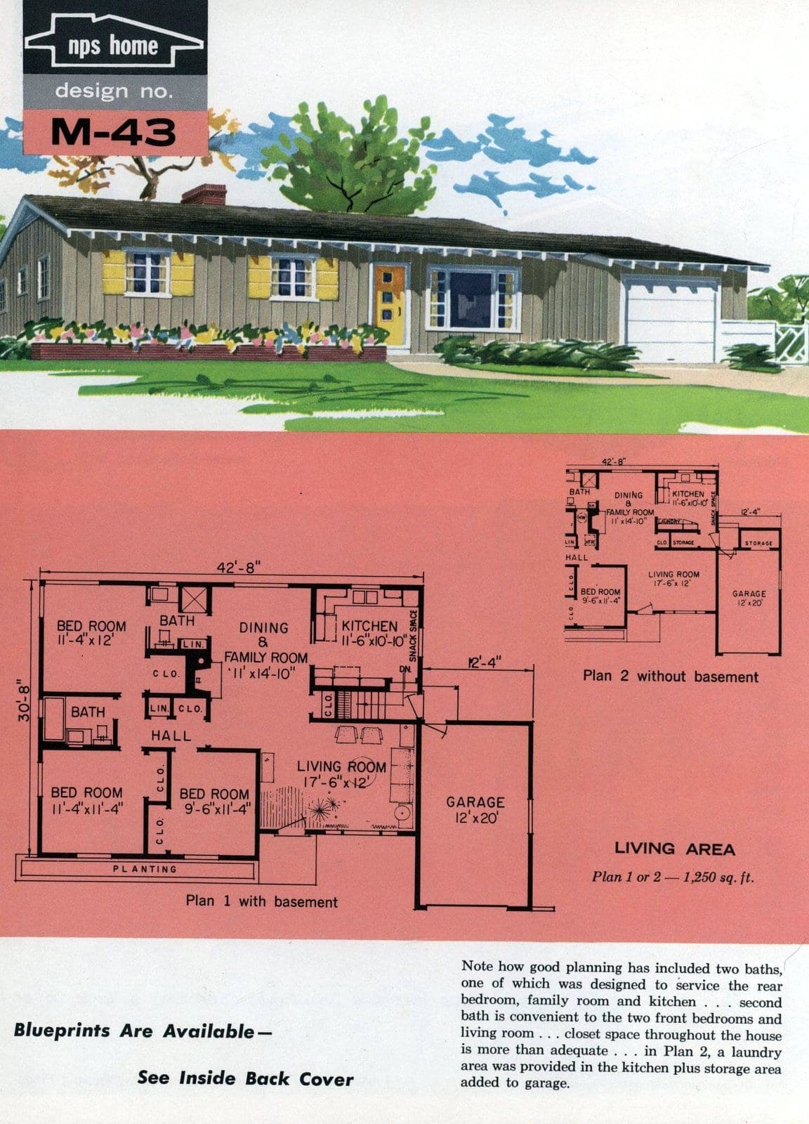 See 125 vintage ’60s home plans used to design & build millions of mid ...