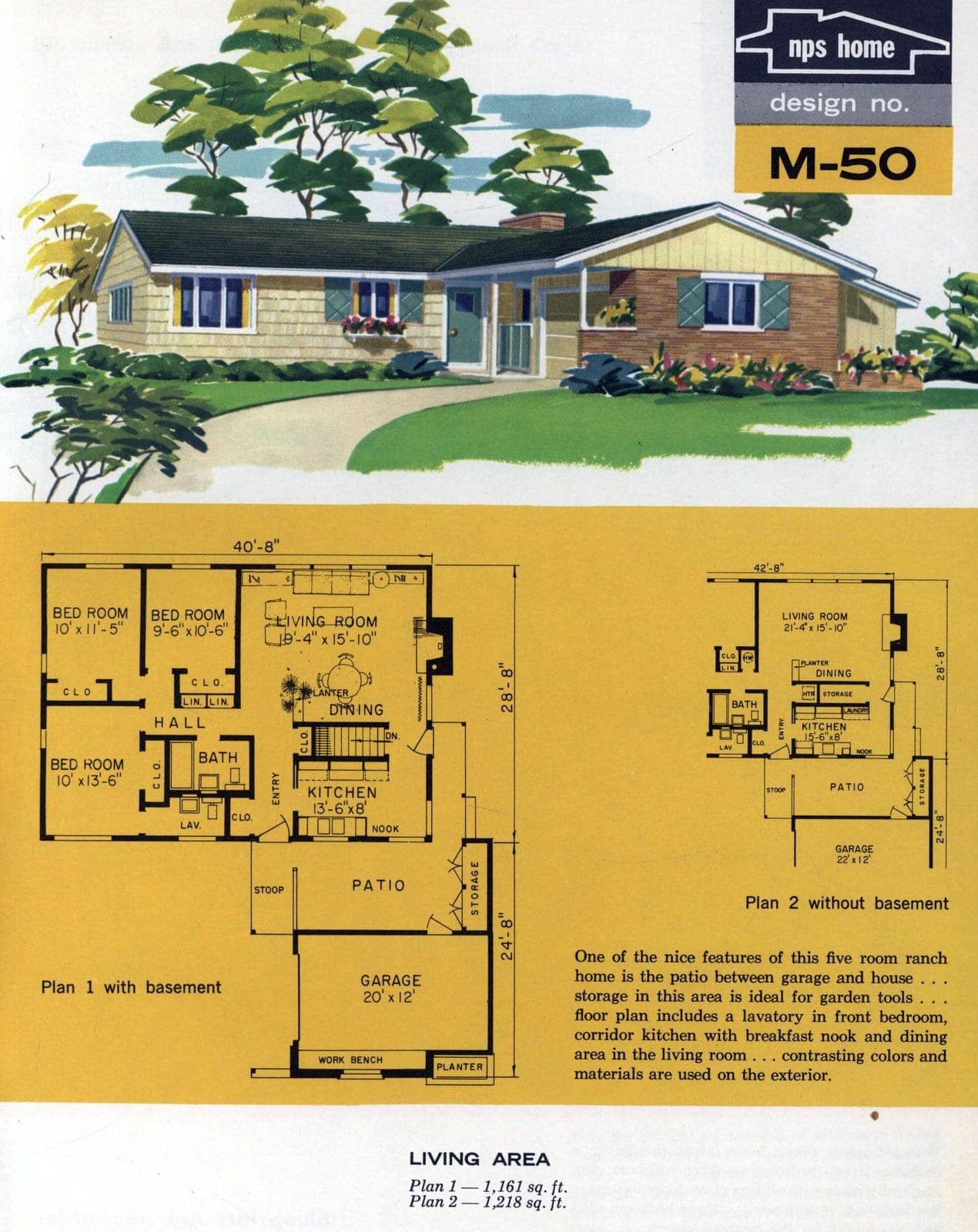 See 125 vintage ’60s home plans used to design & build millions of mid ...