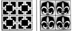 Decorative concrete block offered privacy & light for mid-century ...