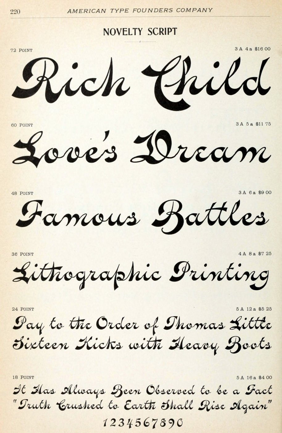 Like old-fashioned fonts: See dozens of vintage typefaces - Click Americana