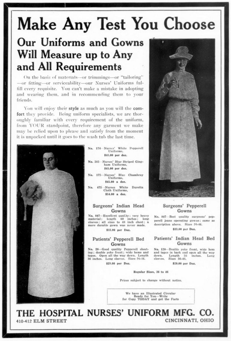 See how vintage nursing uniforms evolved from starched whites to comfy ...