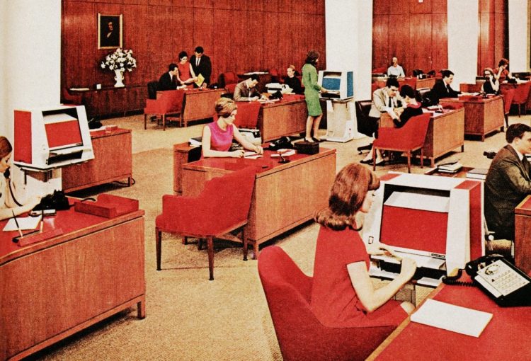 The bold office cubicle concept was a game-changer for 1970s workplaces ...