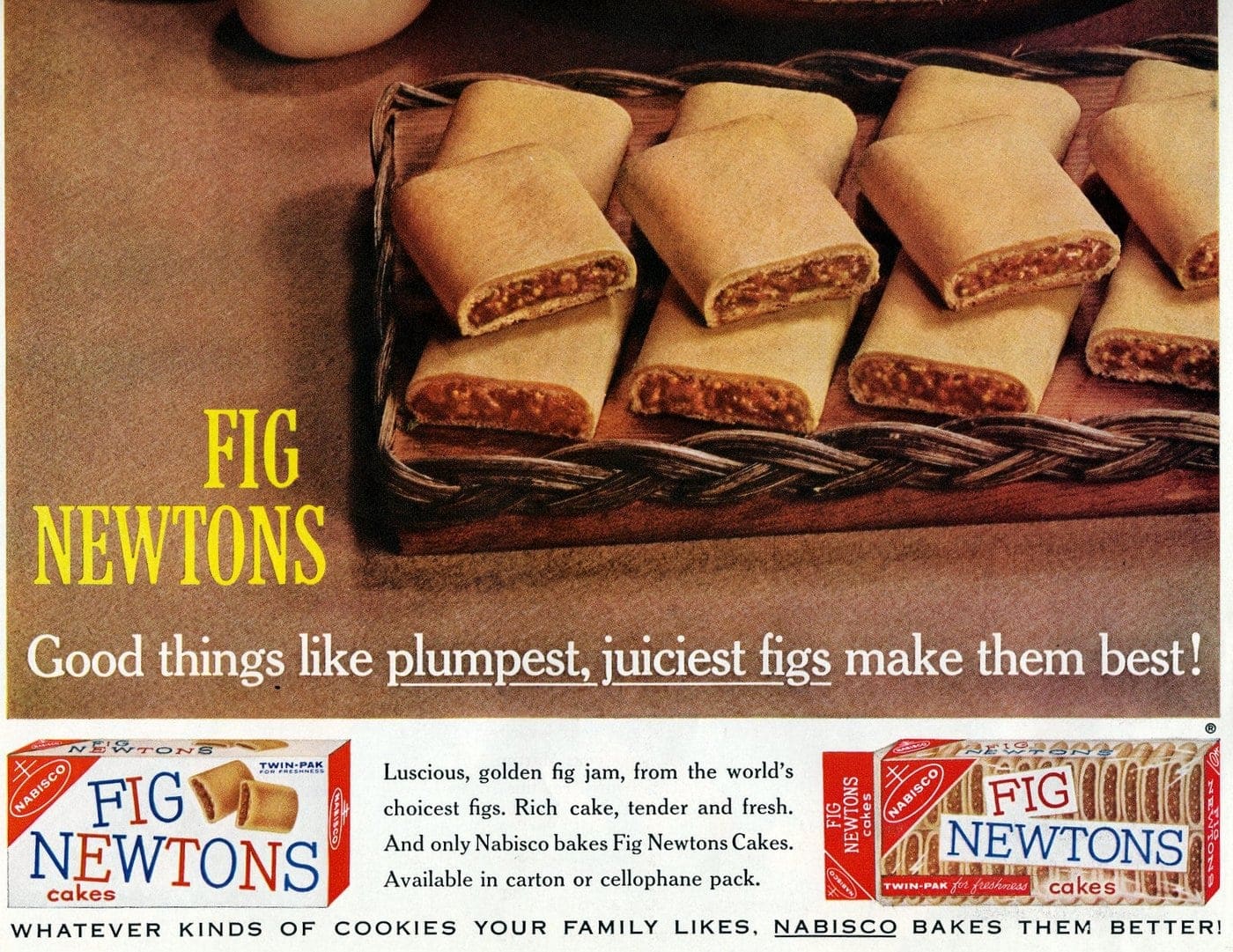 The old-school packaged cookies we grew up with: Hydrox, Fig Newtons ...