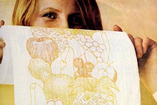 Vintage colored paper towels: See 60+ old-fashioned patterns, colors ...