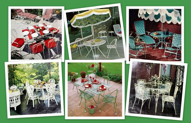 See 60 vintage patio furniture sets that offered bold & stylish outdoor ...