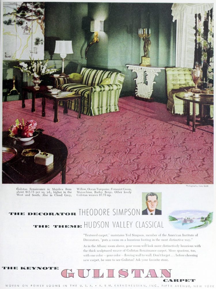 See 70 vintage sculptured & textured carpets that gave homes an old ...