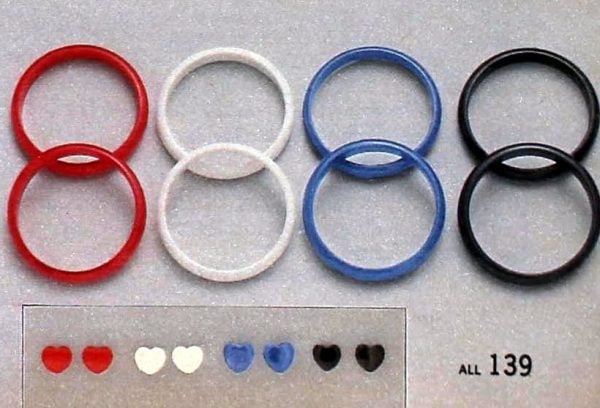 20 cute vintage plastic bangle bracelets - Click Americana