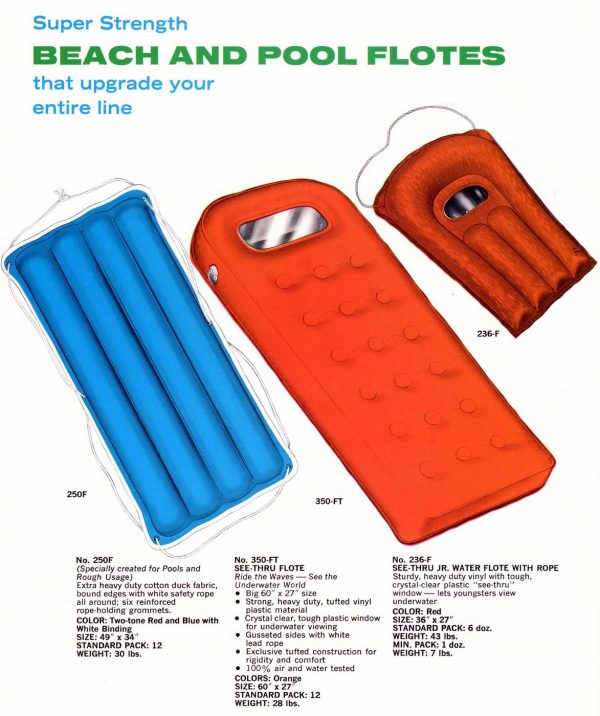 Vintage pool floats & air mattresses from the 60s delivered fun in the ...