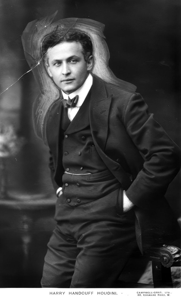 The mysterious & mischievous Houdini made a career out of escaping ...