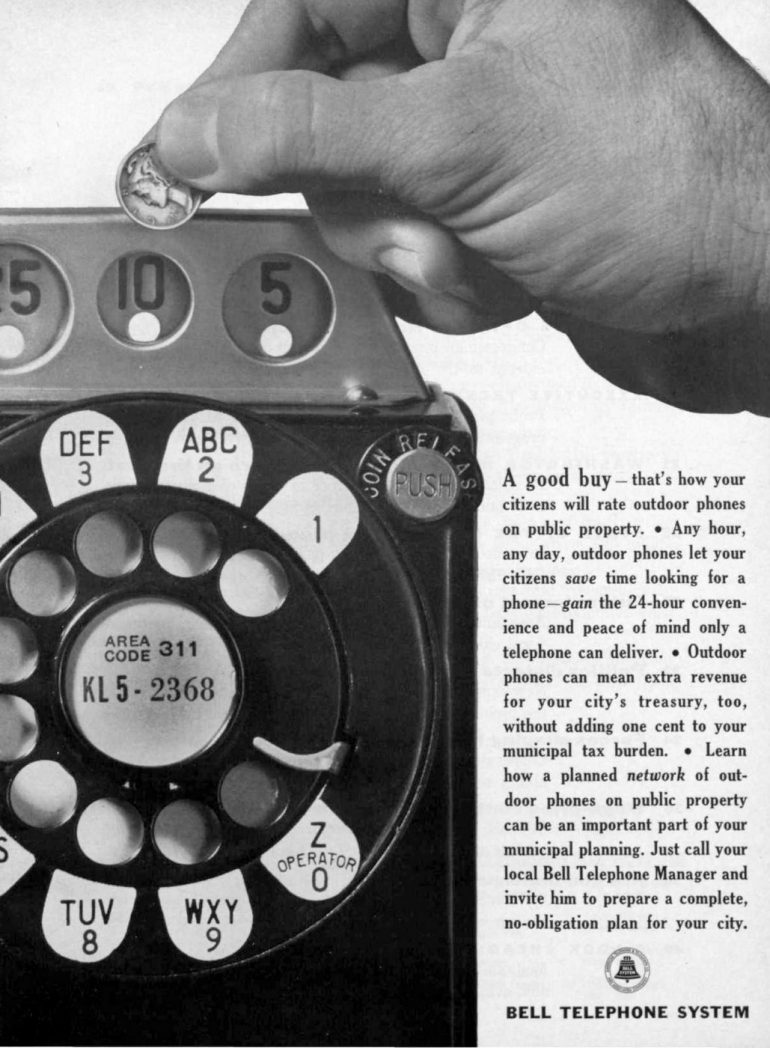 Vintage payphones: When phone booths, walk-up & drive-up public ...