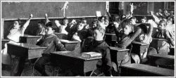 Old school classrooms that show what school was really like in 1899 ...