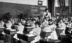 Old school classrooms that show what school was really like in 1899 ...