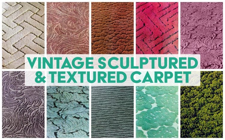See 70 vintage sculptured & textured carpets that gave homes an old ...