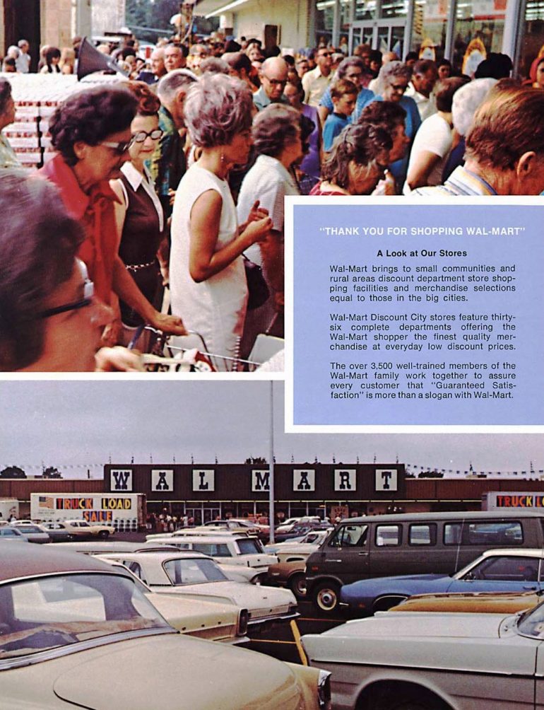 History of Walmart: See what old Wal-Mart stores were like in the 70s ...