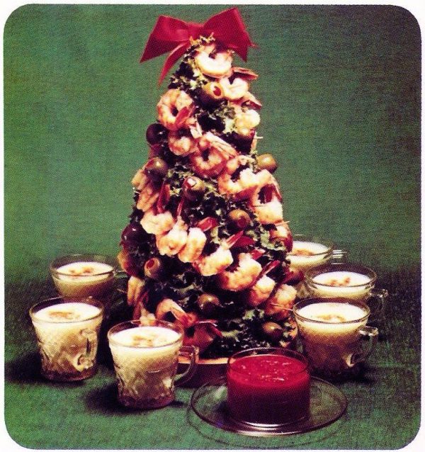 How to make a festive shrimp Christmas tree appetizer for your holiday ...