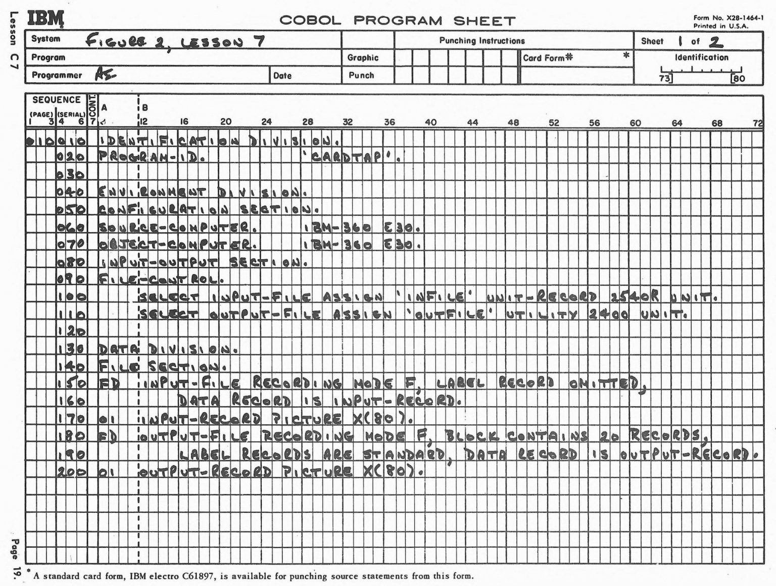 In the '60s, computer programmers were in high demand to code in ...