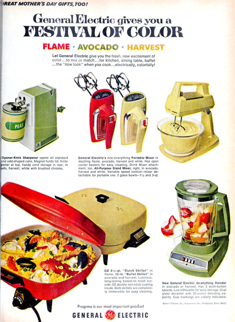 1960s gadgets & small kitchen appliances made life a little easier ...