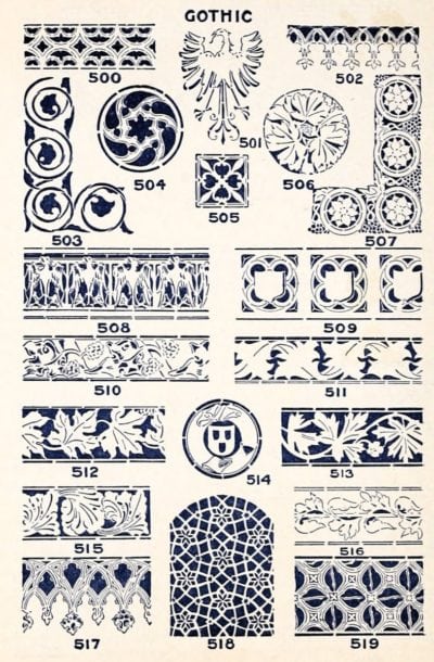 Traditional stencil patterns: Stylish & simple home updates with retro ...
