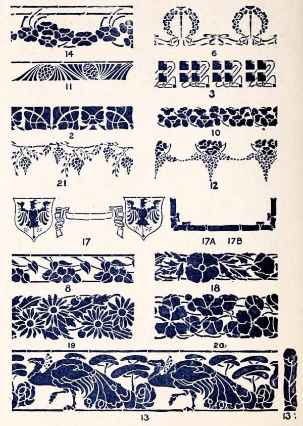 Traditional stencil patterns: Stylish & simple home updates with retro ...