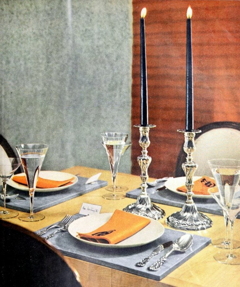 50+ vintage '50s table setting ideas & inspiration - Click Americana