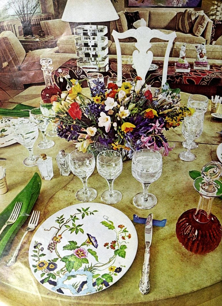 112+ beautiful vintage 70s table setting ideas - Click Americana