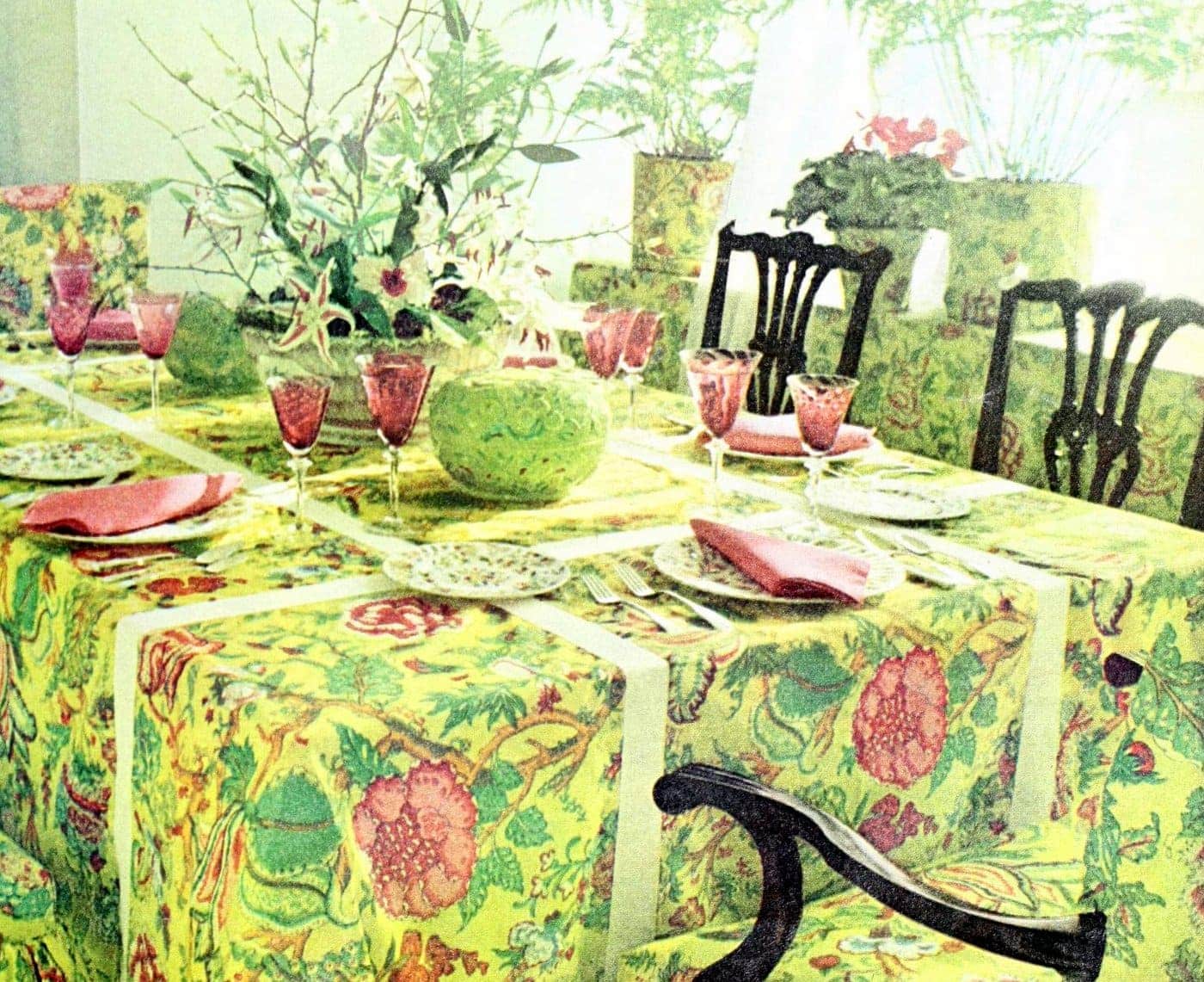 112+ beautiful vintage '70s table setting ideas - Click Americana