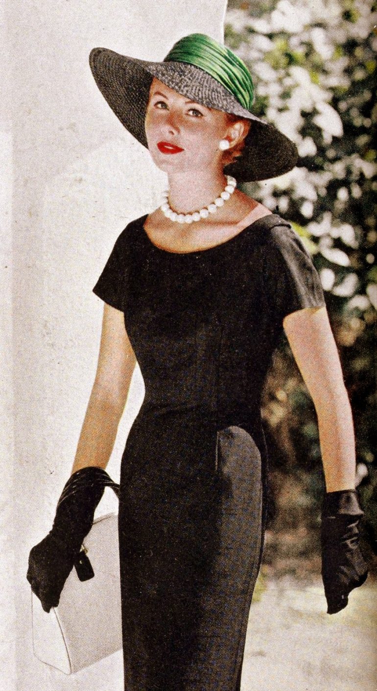 1950s hats: See 50+ vintage cloche, cap, scoop brim & other headwear ...
