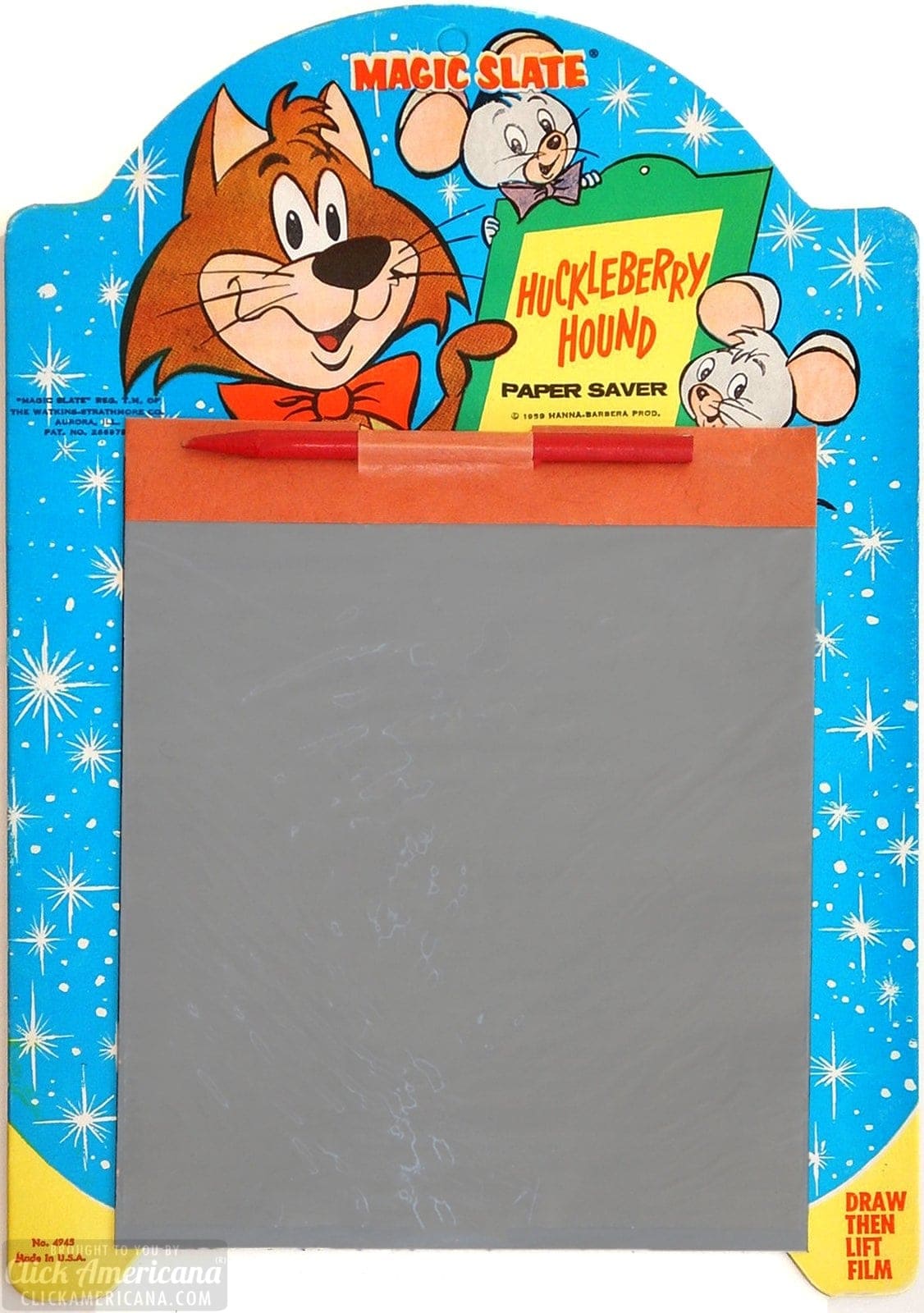 See the vintage Magic Slate drawing toys with characters like Donald ...