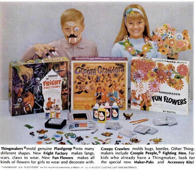 The Thingmaker: Mattel's vintage sets that let you mold Creepy Crawlers ...