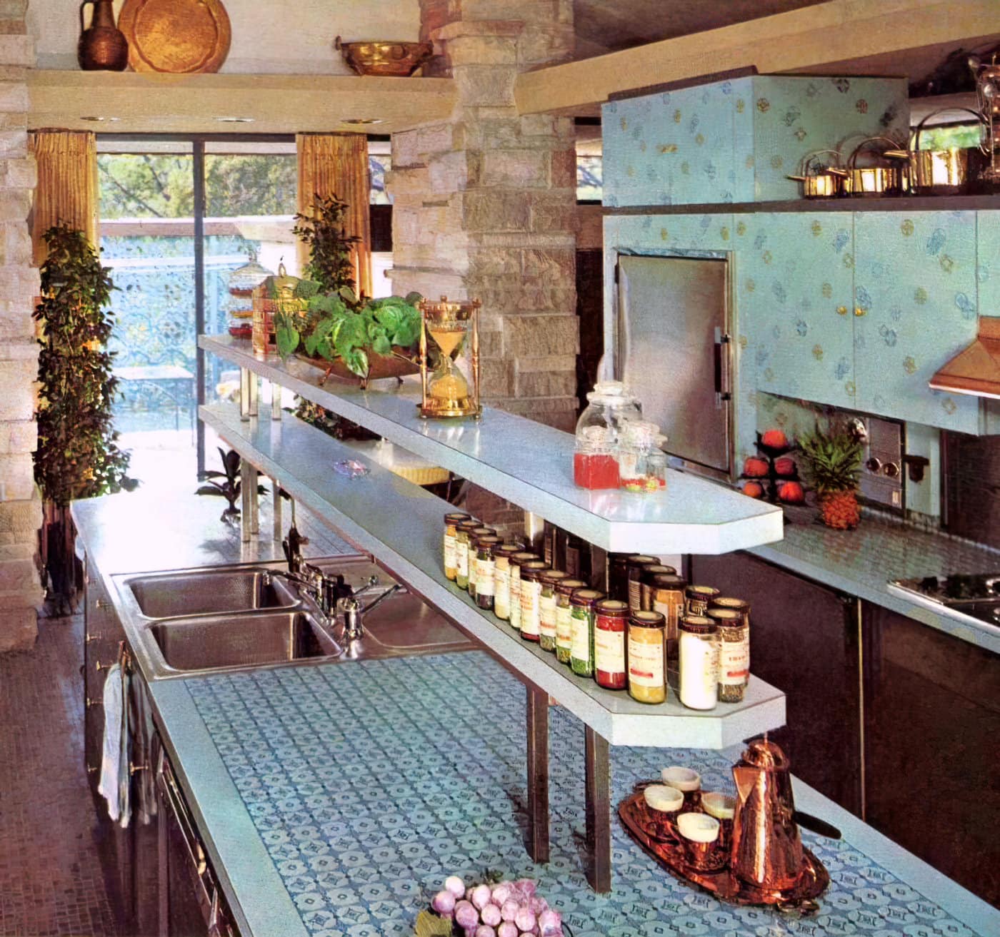 Vintage Interior Design Kitchen