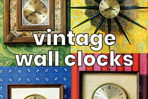 48 retro wall clocks in traditional & modern designs from the 1950s ...