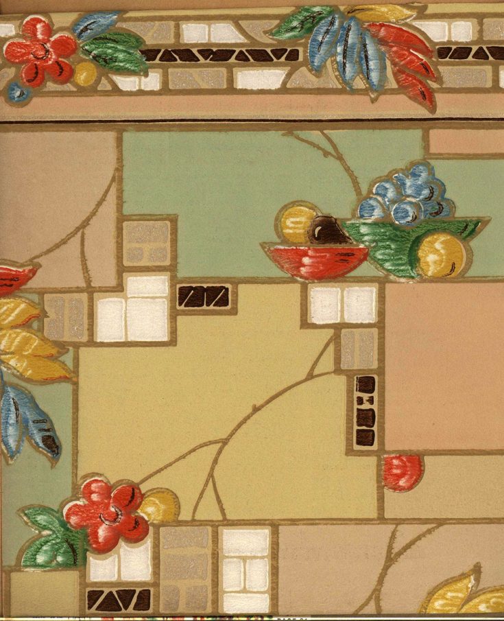 Vintage 1940s wallpaper: See 150 authentic wallpaper samples of popular ...